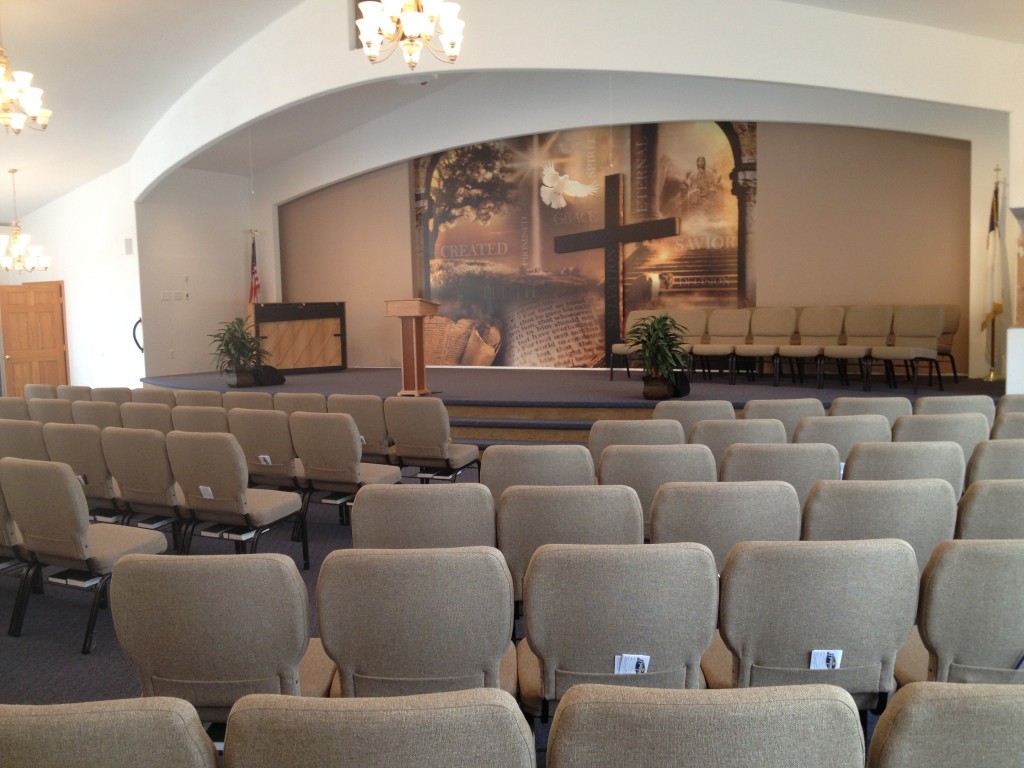 22. The New Auditorium complete with new sound system- Thank you Lord ...